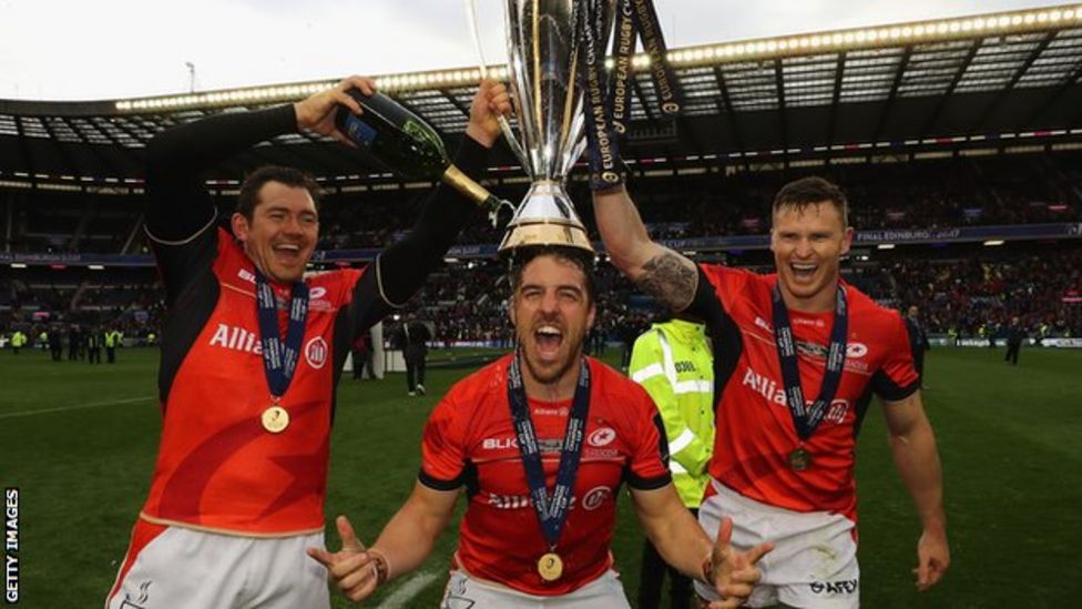 Chris Wyles: Saracens and USA winger to retire - BBC Sport