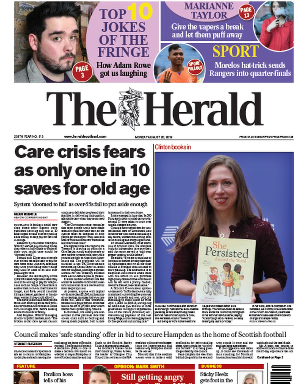 The papers: Corbyn begins Scotland tour - BBC News