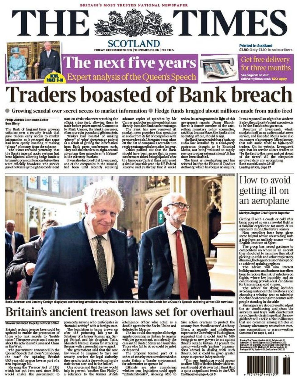 Scotland's papers: ScotRail fines and fresh indyref2 drive - BBC News