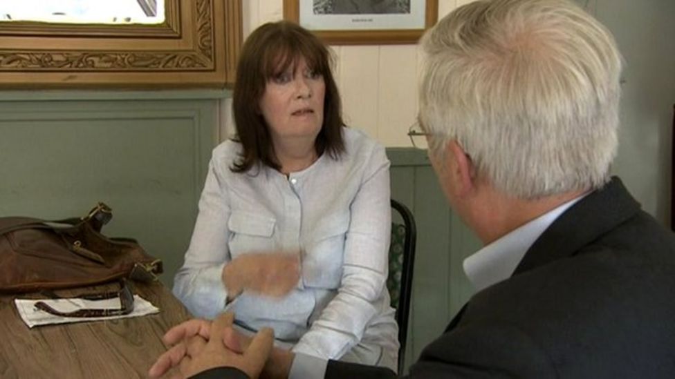 Suffolk to USA councillor Brian Riley holds Hadleigh surgery - BBC News