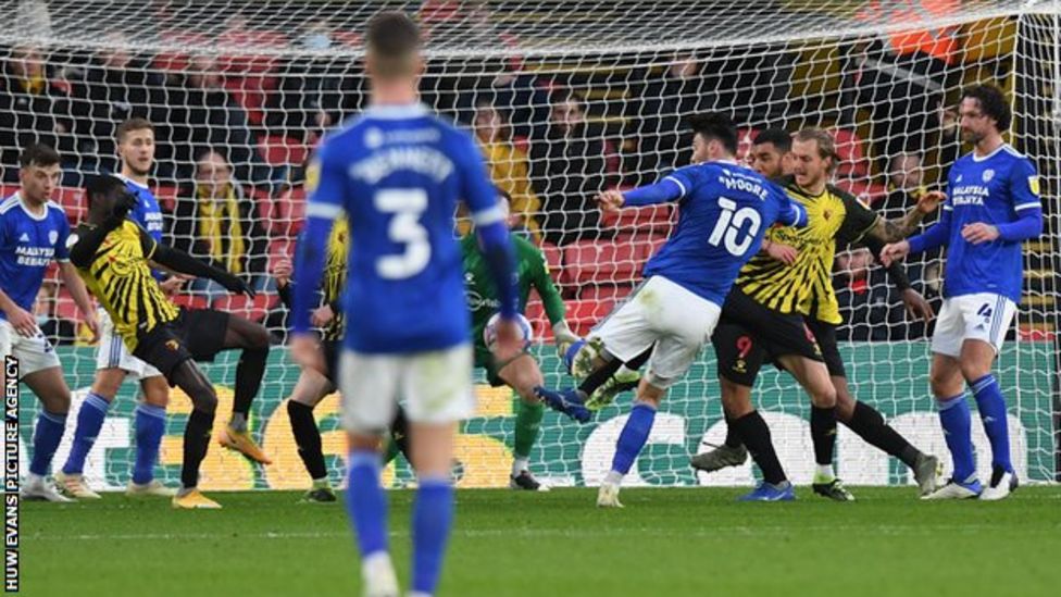 Watford 0-1 Cardiff City: Moore wins it for Bluebirds - BBC Sport