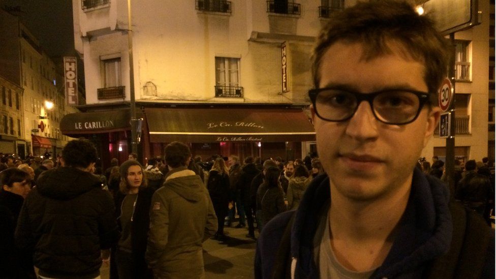 Paris attacks: Tribute to the victims they never knew - BBC News