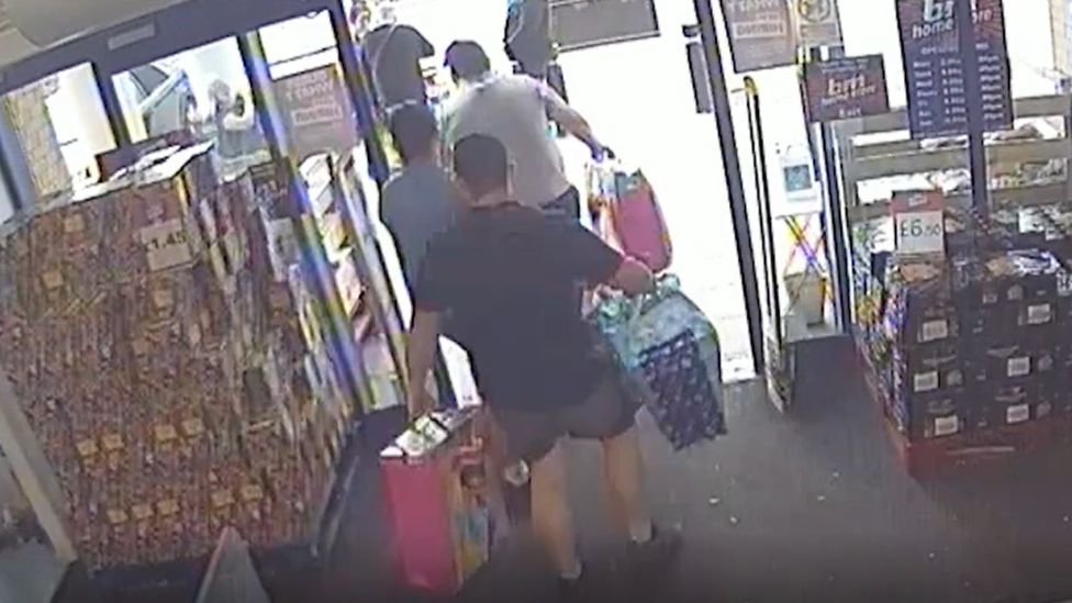 Trio sentenced after stealing £4,000 worth of Lego toys - BBC News