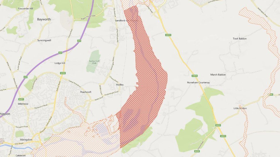 Flood warning issued for south Oxford as river levels rise - BBC News