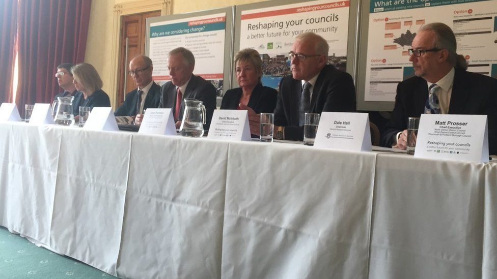 Dorset councils merger plan 'supported by residents' - BBC News