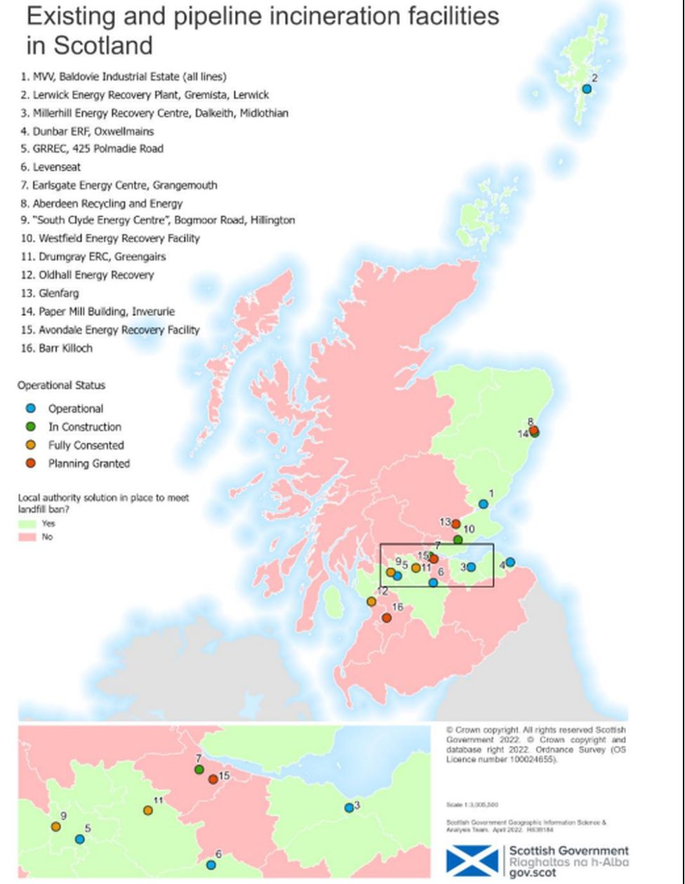 Call to cap number of waste-to-energy incinerators in Scotland - BBC News