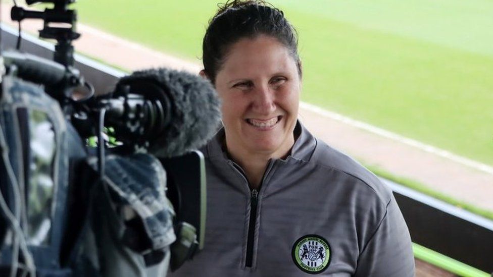 Forest Green Rovers: Hannah Dingley becomes first woman to manage EFL ...