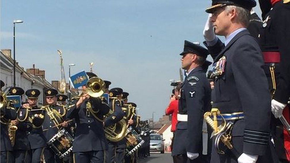 RAF Leeming celebrates 'strong links' with Northallerton - BBC News