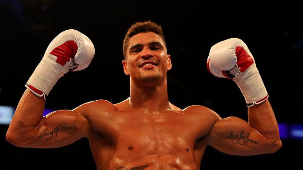 Anthony Ogogo: Boxer turned wrestler on AEW Wembley show - BBC News