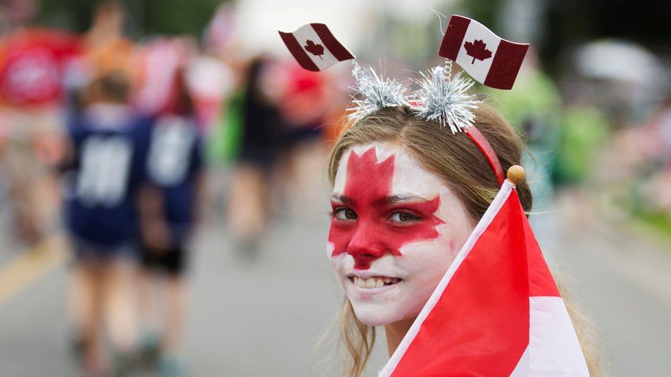 In pictures: Canada 150 celebrations - BBC News