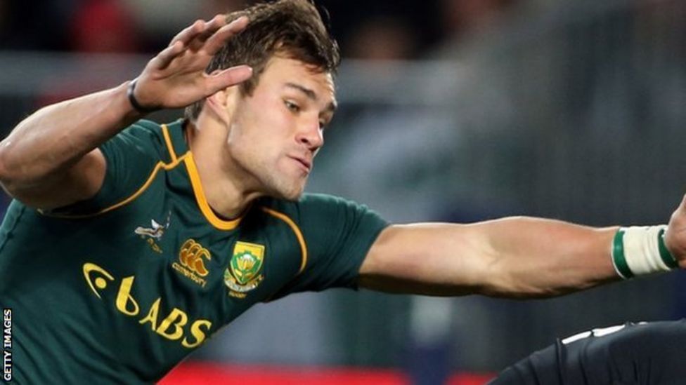JJ Engelbrecht: Ospreys sign South Africa centre - BBC Sport