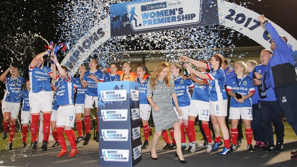 Linfield Ladies clinch league title - BBC Sport