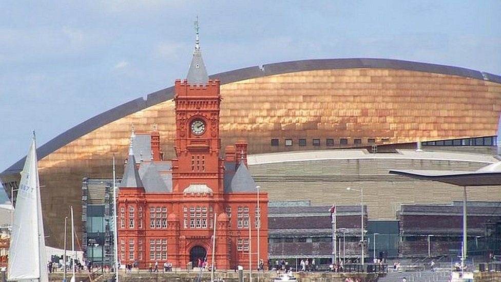 Cardiff then and now: 60 years as capital city of Wales - BBC News