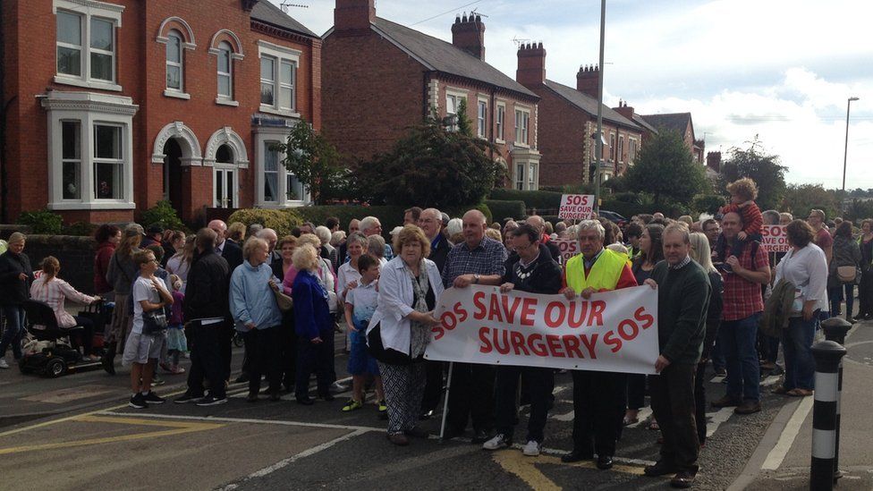 Shrewsbury GP surgery closure to affect thousands - BBC News
