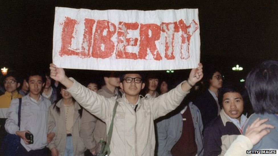 Timeline: Tiananmen protests - BBC News