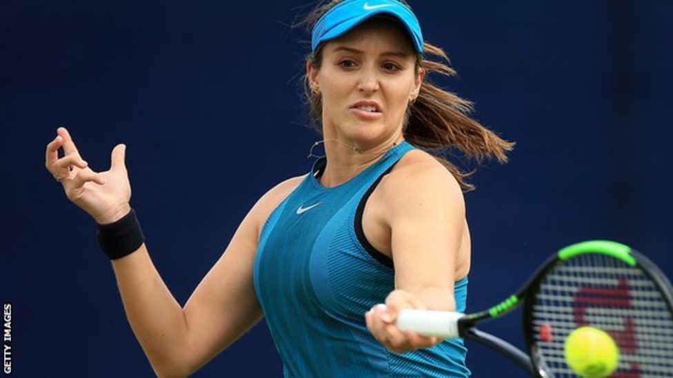 Laura Robson: Comeback from hip surgery 'better than expected' - BBC Sport