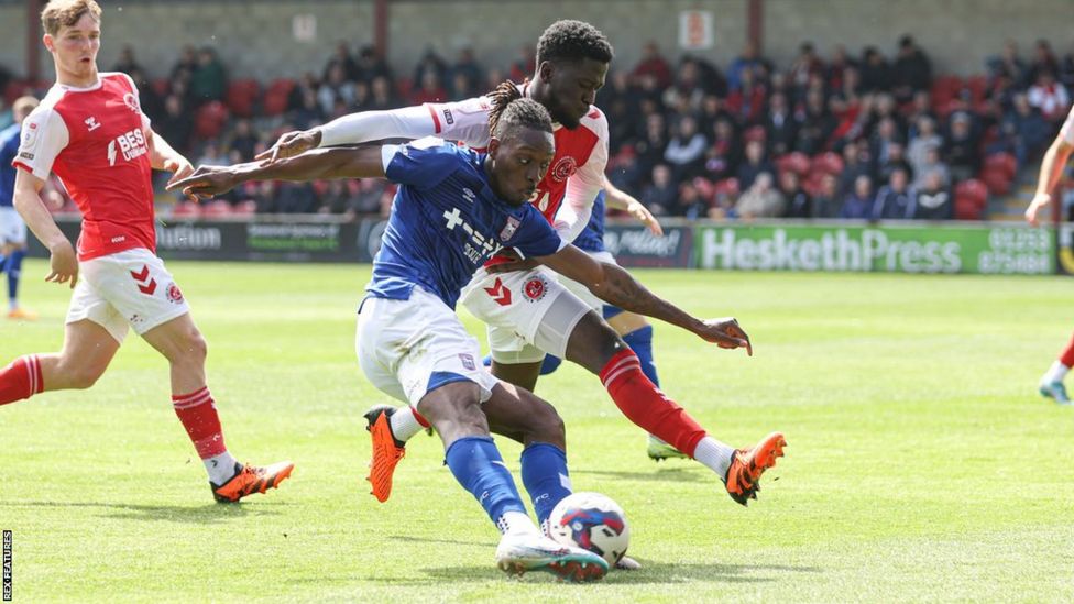Fleetwood Town 2-2 Ipswich Town: Ipswich score 101st goal of the season ...