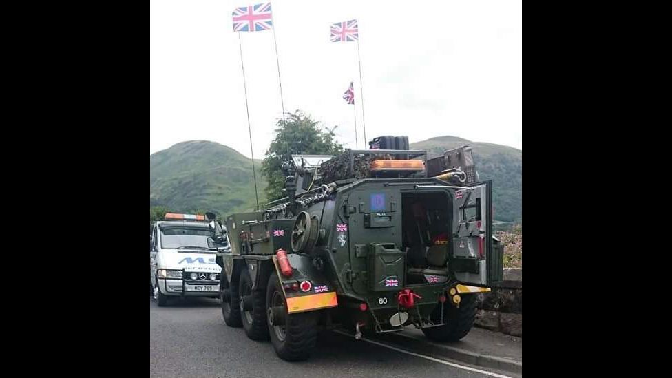 Armoured car driver avoids crash ban - BBC News