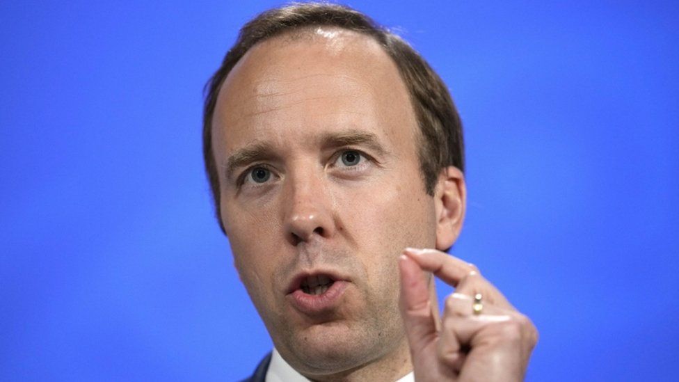 Matt Hancock allowed to use ridiculous excuse to keep job, says Labour ...