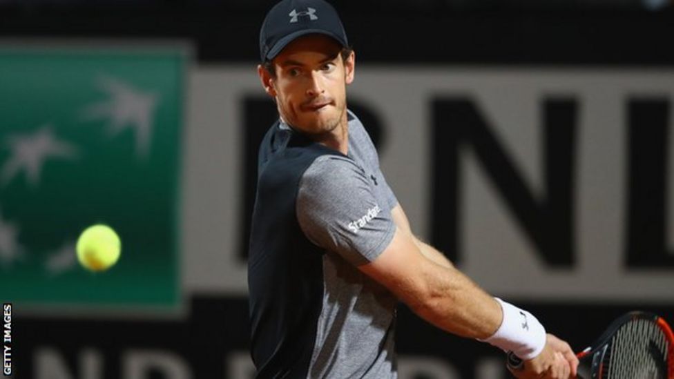 Italian Open: Andy Murray expects to turn form around after Fabio Fognini defeat - BBC Sport