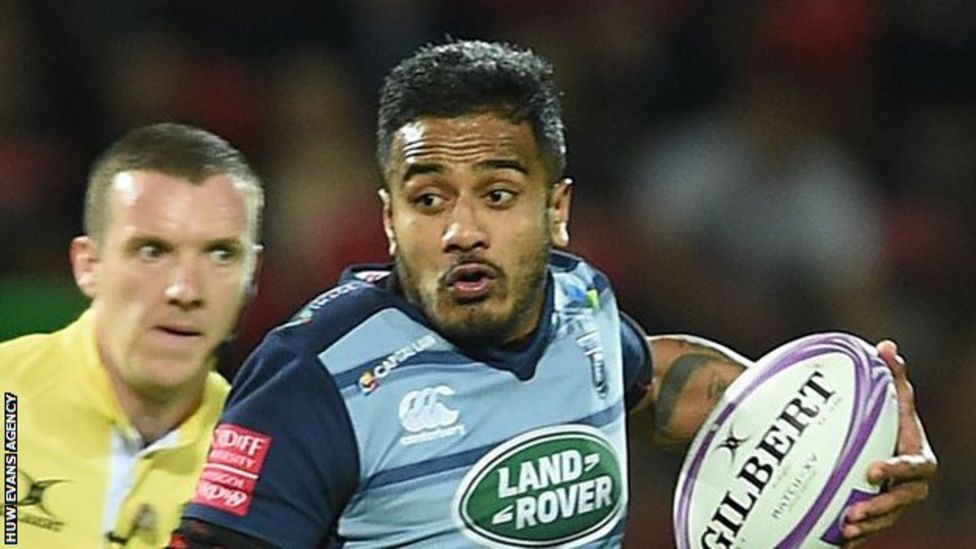 Rey Lee-Lo: Cardiff Blues centre signs extended contract - BBC Sport