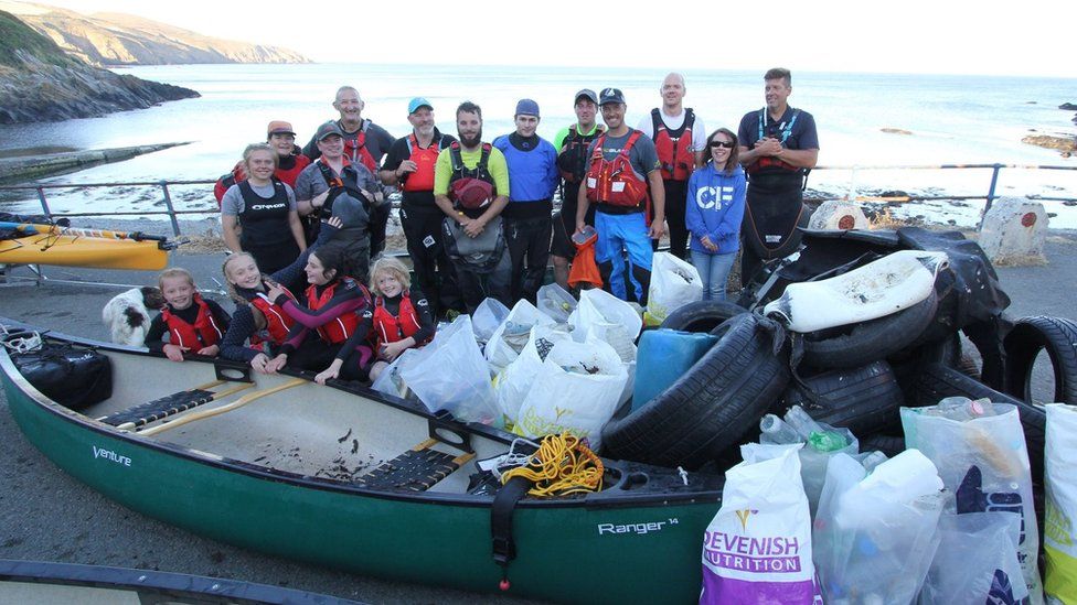 Drones could help find Isle of Man coastal litter hotspots - BBC News
