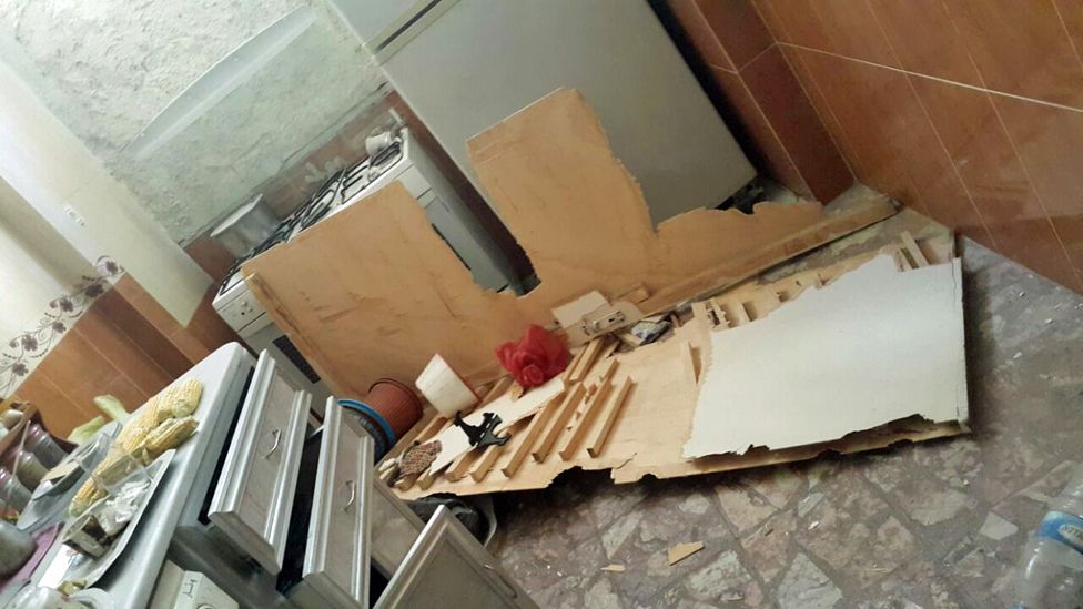 She rang me as bombs fell... Then she vanished - BBC News