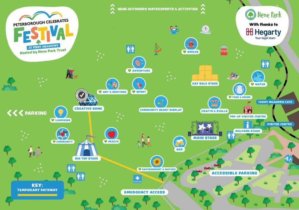Your guide to the Peterborough Celebrates Festival at Nene Park - BBC News