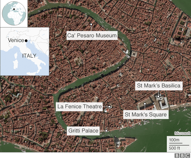 Venice floods: The historic sites affected - BBC News