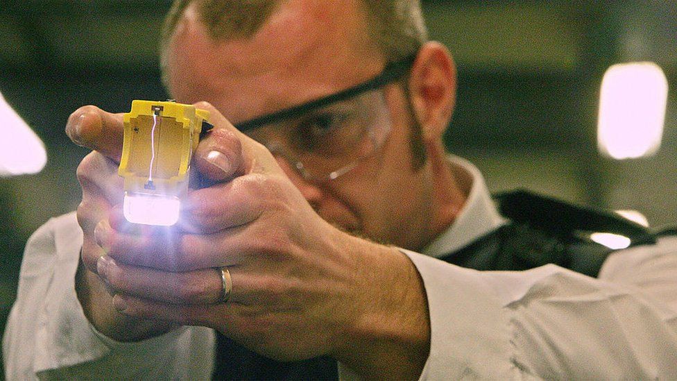 Taser use by police rises across England and Wales - BBC News