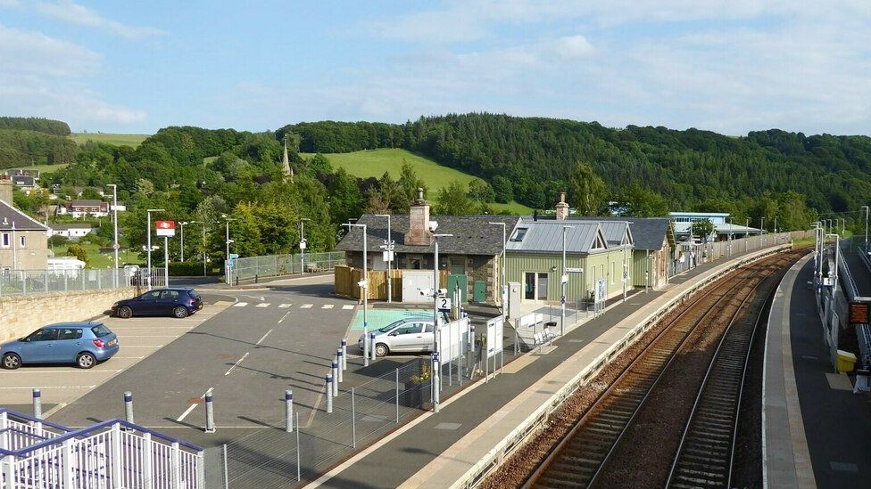 How the Borders Railway revived a valley community - BBC News