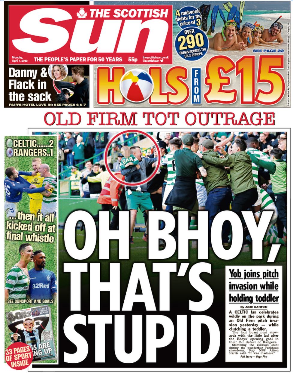 Scotland's papers: Old Firm fall-out and Brexit 'compromise' - BBC News