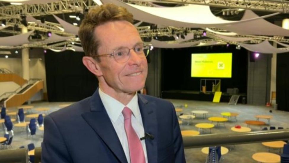Andy Street not blaming anyone else for mayoral loss - BBC News