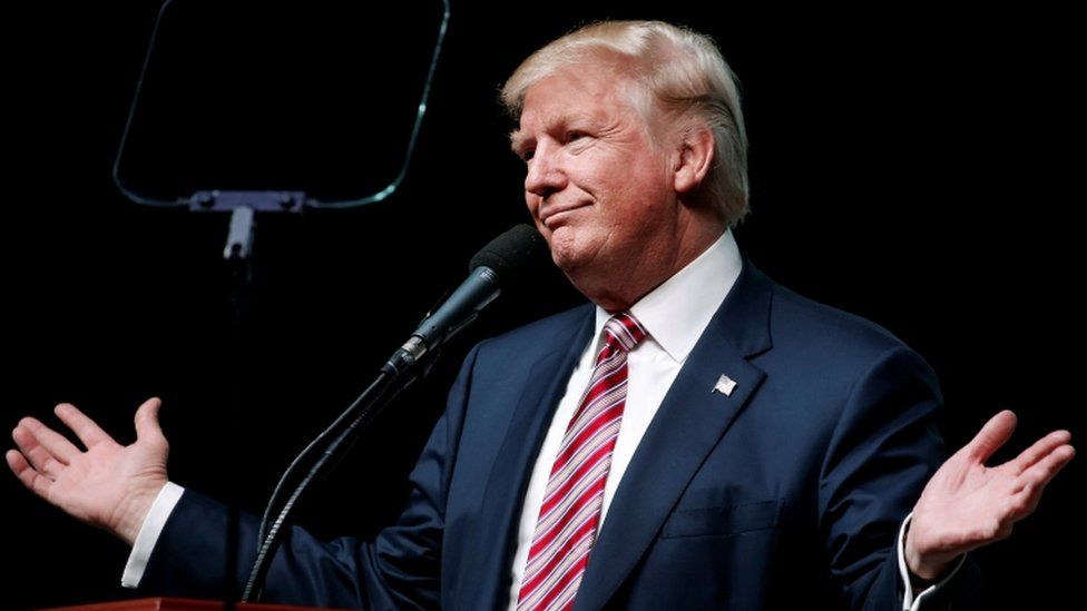 US election: Australian MPs label Donald Trump 'revolting slug' - BBC News