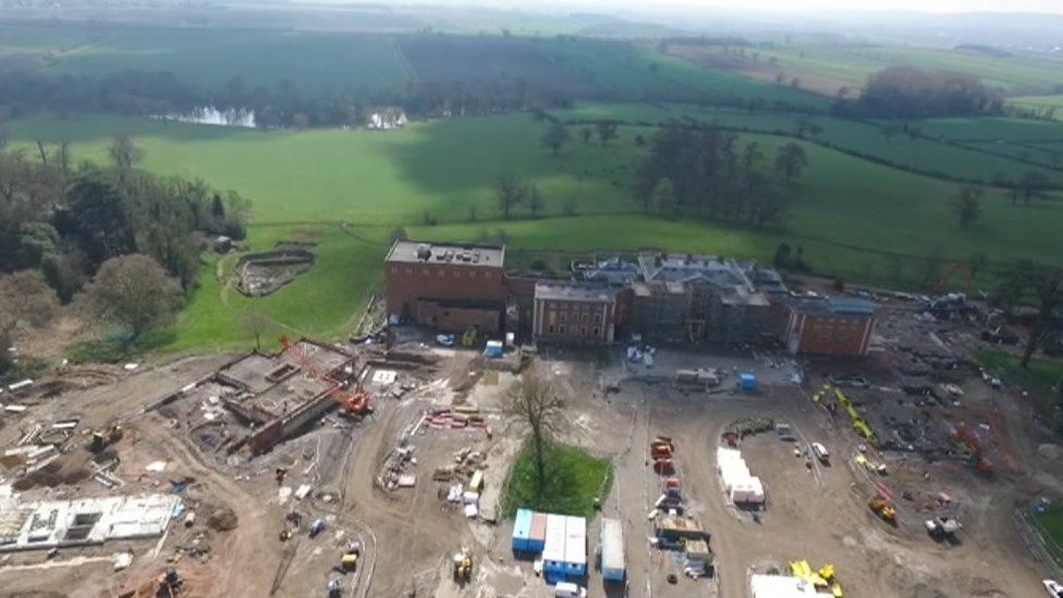 Stanford Hall: £300m military rehab centre work starts - BBC News