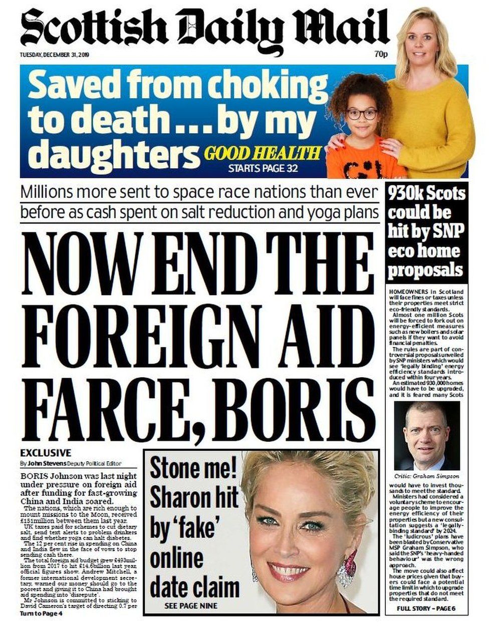 Scotland's papers: Church ad protest and smacking ban fears - BBC News