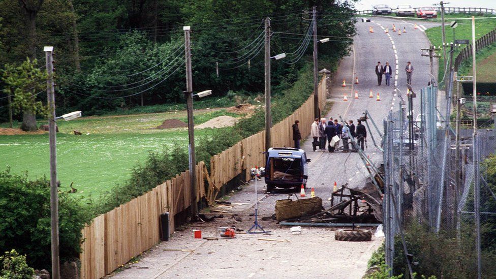 Newspaper review: Loughgall 30 years on and NI heatwave - BBC News
