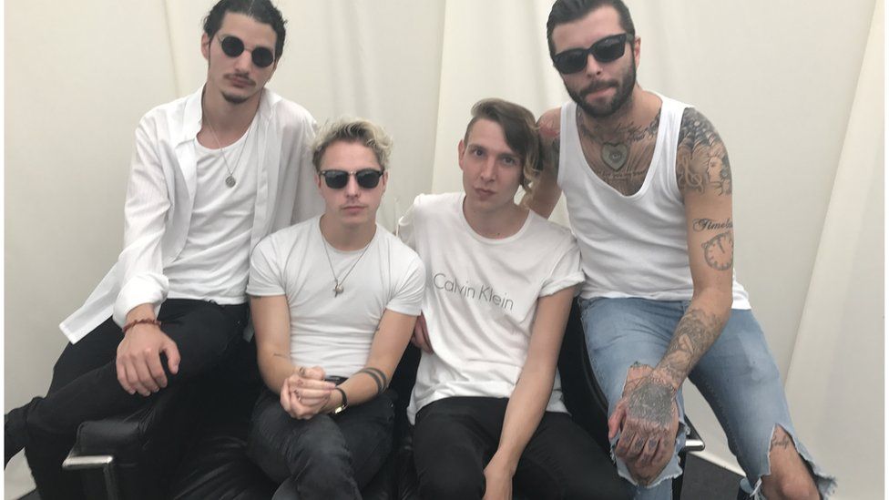 The Hunna: We've finally got our moment - BBC News