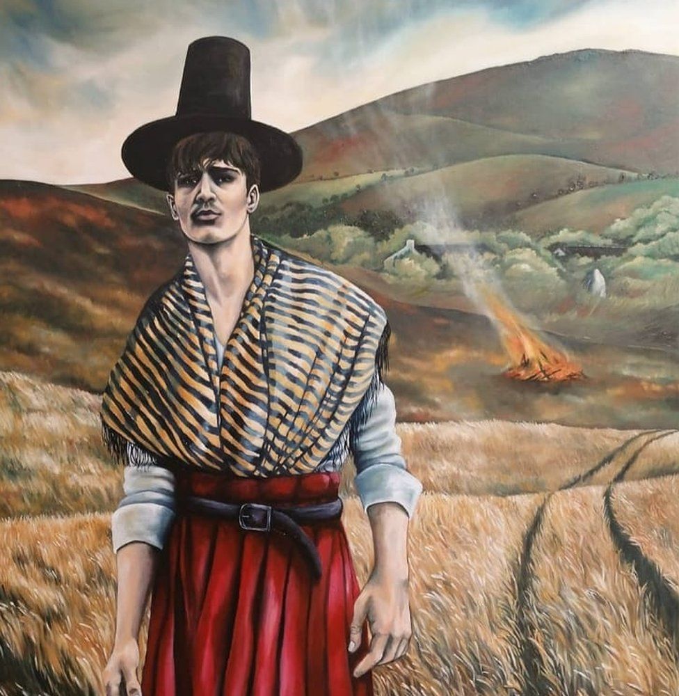 Neges Merched Beca am hawliau yn ysbrydoli’r artist Meinir Mathias ...