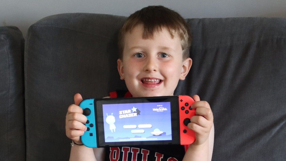 Nottingham boy designs video game character after cancer recovery - BBC ...