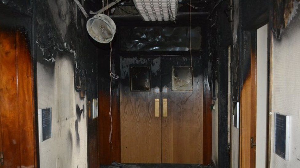 Pictures show damage caused by Nottinghamshire Council Council fire ...