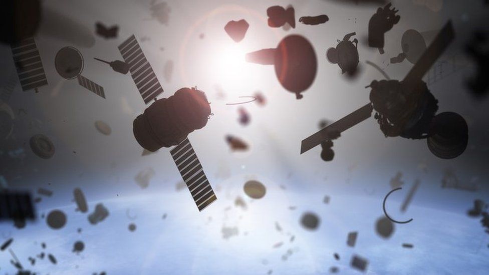 Space junk cleaning device launched for demonstration - BBC Newsround