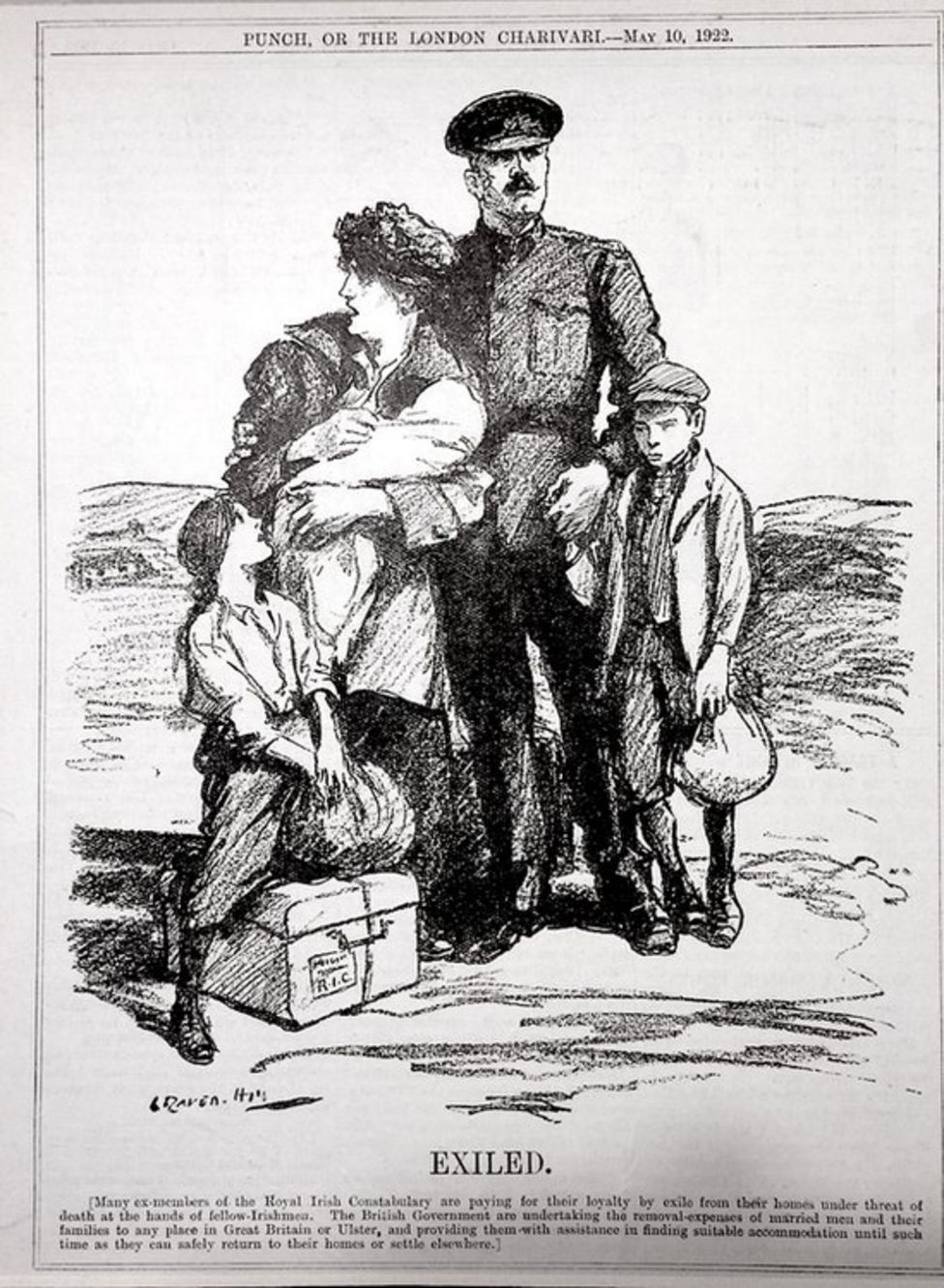 The controversial Irish force sent to police Palestine - BBC News