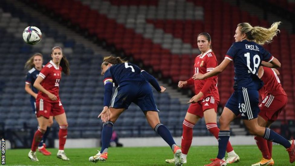 Scotland v Ukraine: Lisa Evans ready for 'really physical' World Cup ...