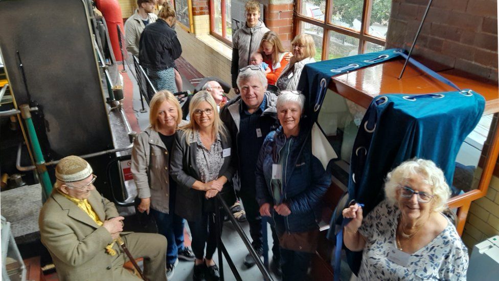 Historical Barnoldswick clock gets new home in industrial museum - BBC News