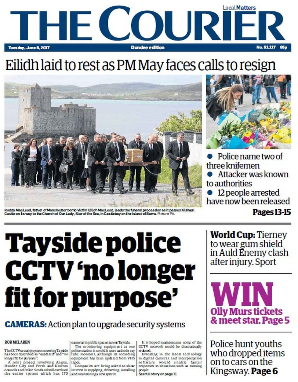 Scotland's papers: London Bridge killer was TV jihadi - BBC News