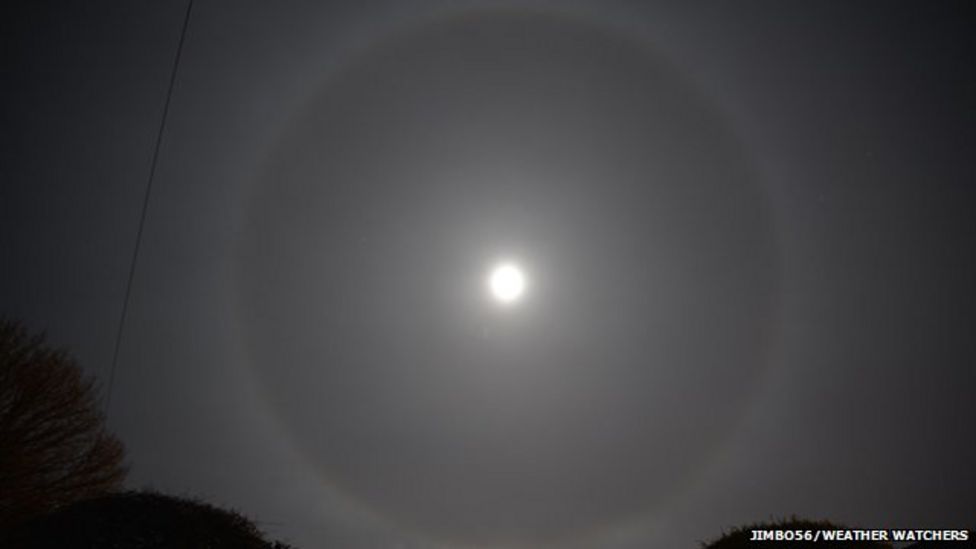 What are Sun and Moon halos? - BBC Weather