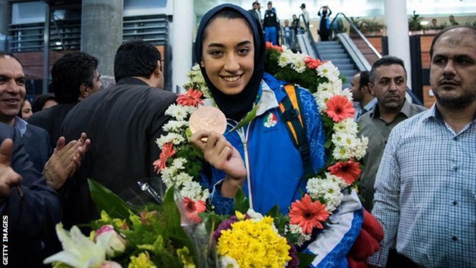 Tokyo Olympics: Who is EOR refugee athlete Kimia Alizadeh? - BBC Sport
