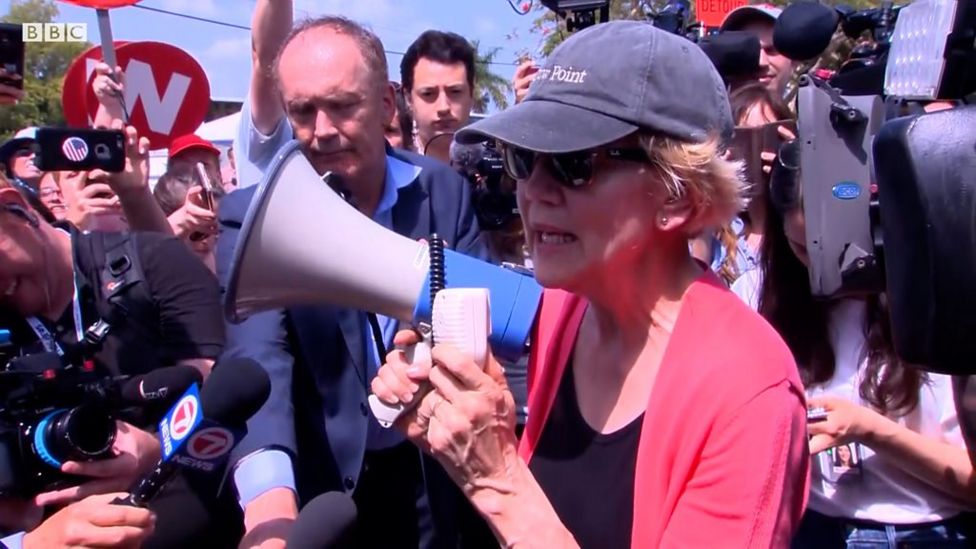 US migrant centres: Photos show 'dangerous' overcrowding - BBC News