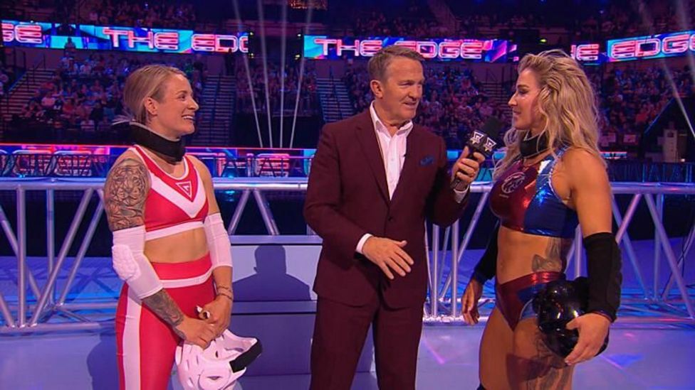 Sabre: I want to inspire young women like Gladiators inspired me - BBC News